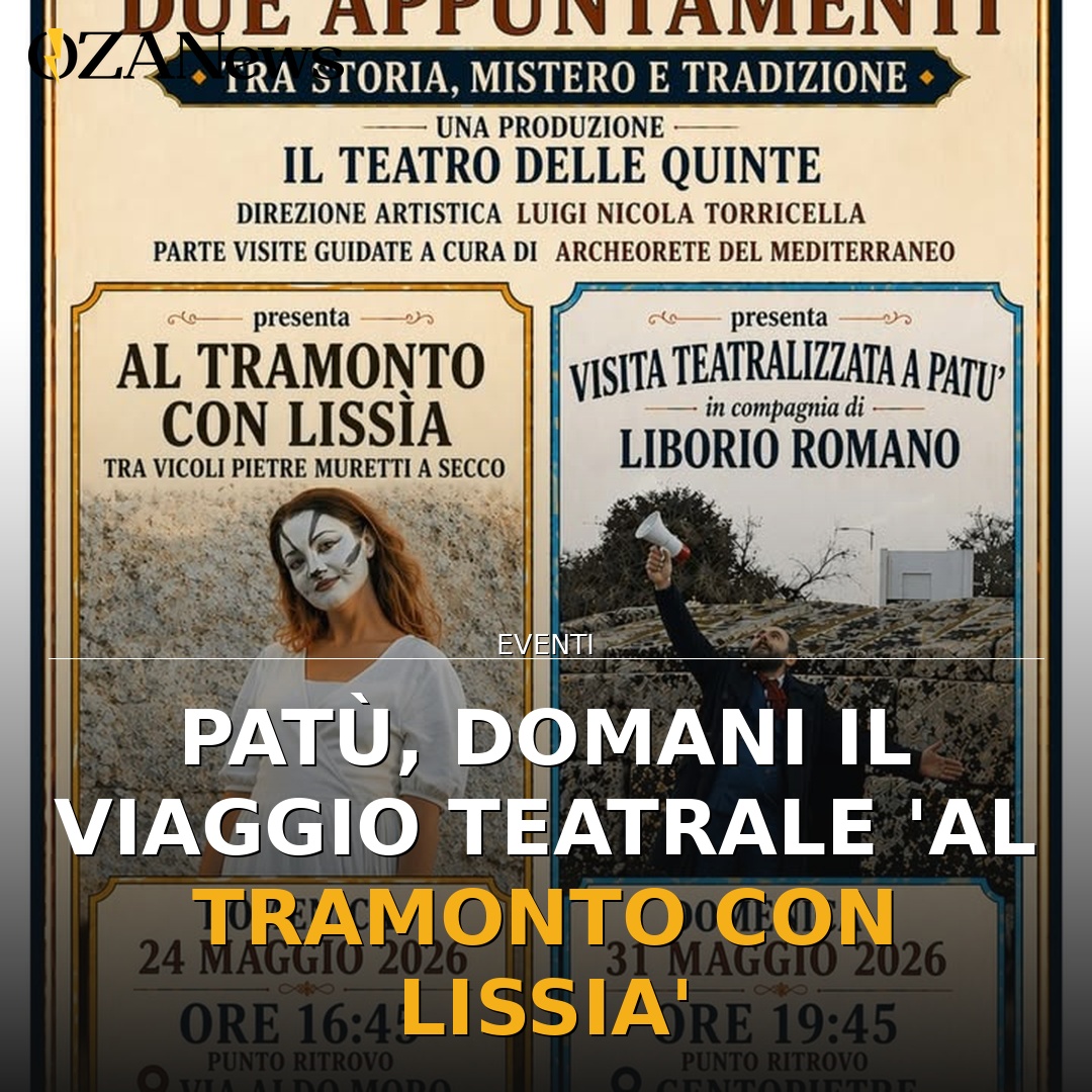 Patù: viaggio con Lissia tra racconti e tramonti