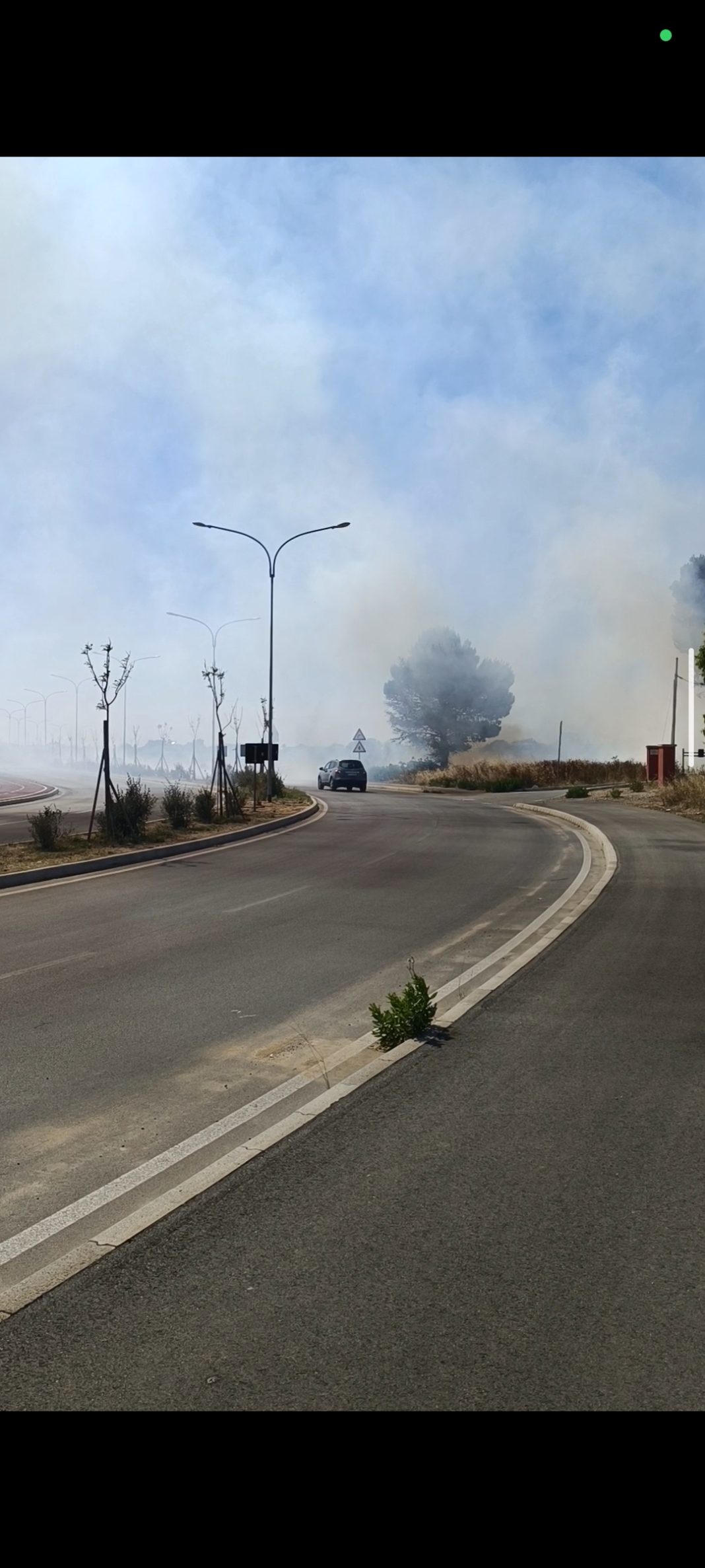 Torre San Giovanni, fiamme in via Isole Tremiti: di nuovo il fuoco ...